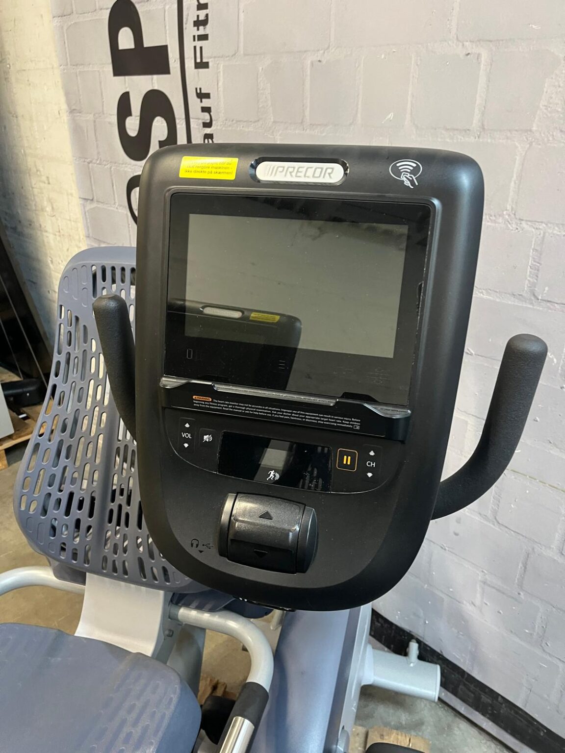 Precor Recumbent Bike mit P62 Konsole, eGym kompatibel - PROSPORT - Kraftgeräte, Cardiogeräte ...